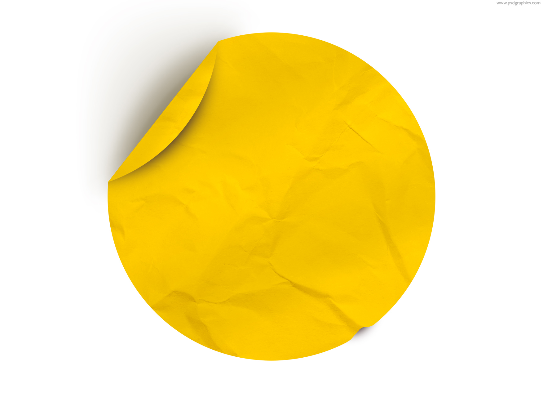 Round Sticker Template